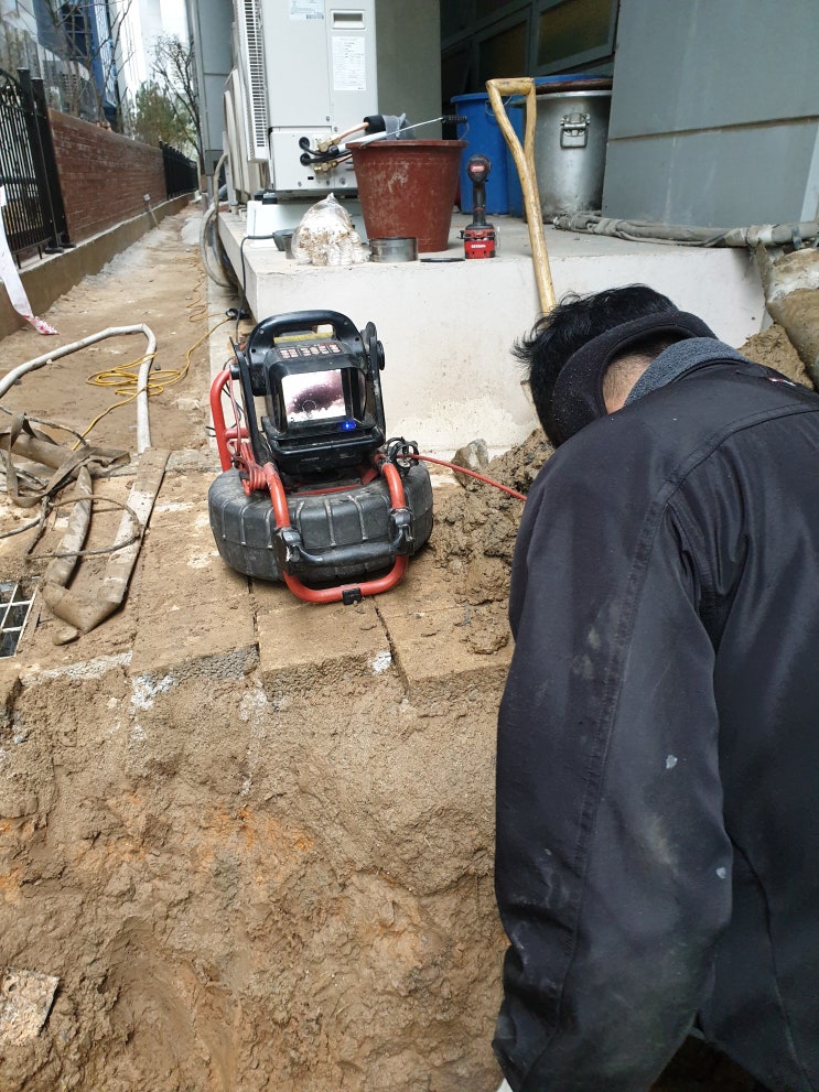 구로 가산동 디지털단지 하수구막힘 배관무너짐 교체및 하수구고압세척공사 네이버 블로그