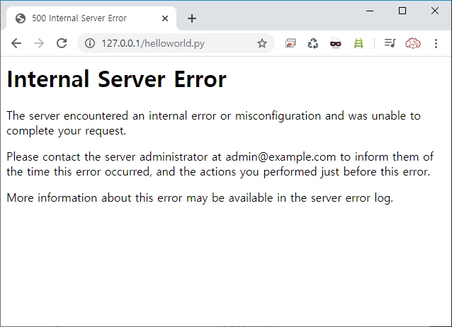 [생활코딩 / WEB2 Python] 3.2.3.실습환경 준비-CGI 설정 (Windows) : 네이버 블로그