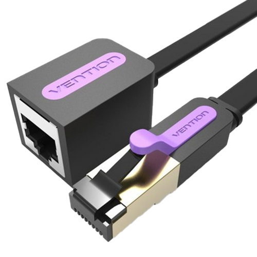 벤션 칼국수형 S STP CAT 7 랜선 연장 랜케이블 10Gbps, 블랙, 1개 : 네이버 블로그