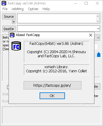 Portable FastCopy 3.86 32bit / 64bit 영문 : 네이버 블로그