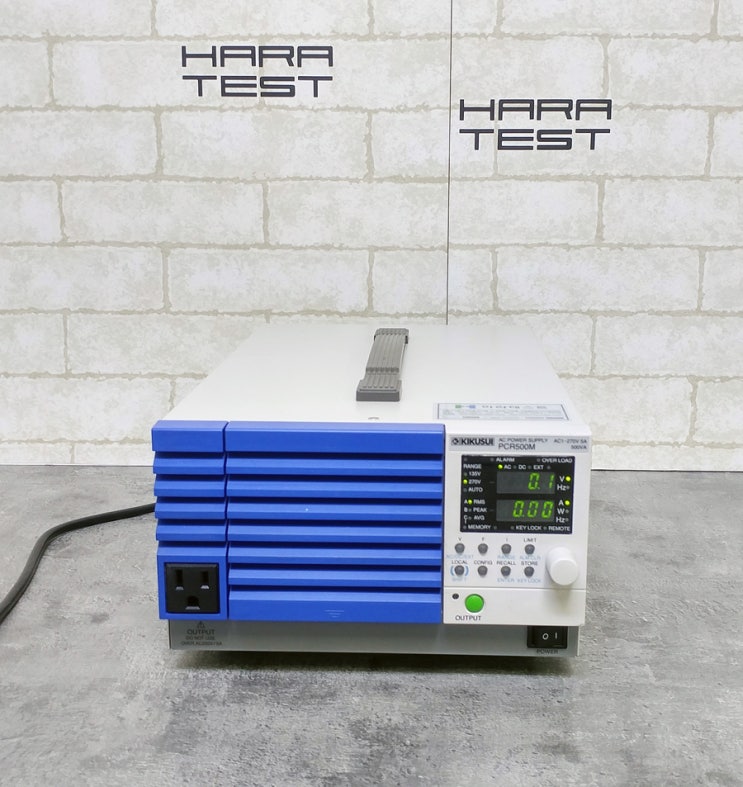 [중고계측기렌탈]KIKUSUI AC Power Source PCR500M PCR2000M _ 하라테스트 : 네이버 블로그