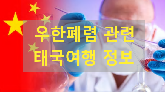 태국여행 우한폐렴태국코로나 바이러스에 대처하는 올바른 자세 방콕밤문화 알짜정보 포함 네이버 블로그