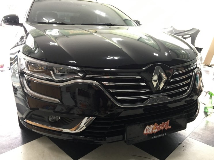 sm6 르노룩 탈리스만 ACC 그릴 광주 장착점~! : 네이버 블로그