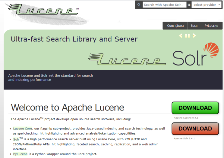 Apache Lucene - 오픈소스 java 검색 라이브러리 : 네이버 블로그