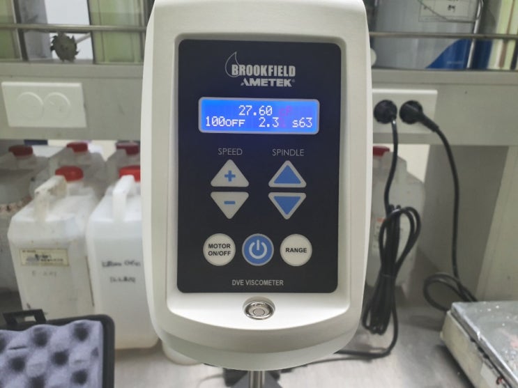 브룩필드 점도계 DVE LV , 점도계 , 회전형점도계 , Brookfield , Viscometer , 더랩컴퍼니 : 네이버 블로그