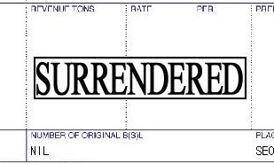 SURRENDER B/L 의 용도는? : 네이버 블로그