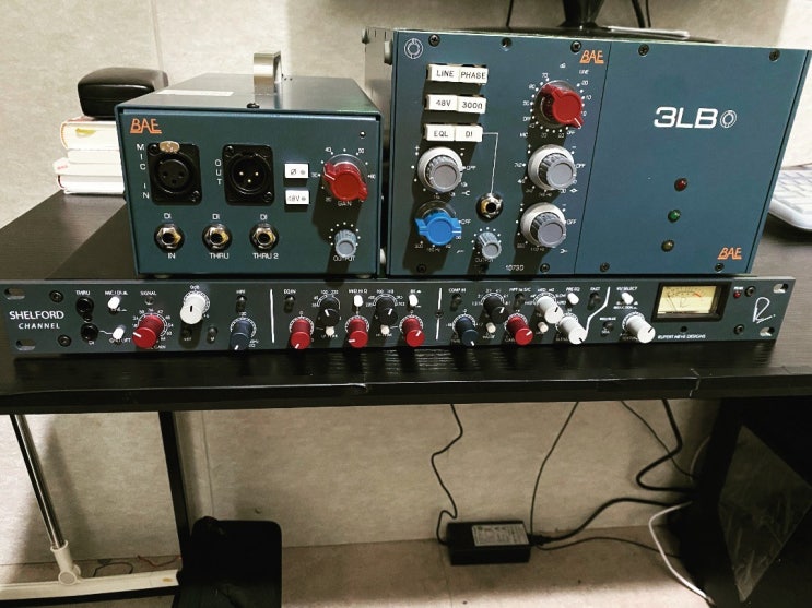 [빌려드립니다] BAE 1073DPM BAE 1073D BAE 3LB Rupert Neve Shelford 마이크 프리앰프 by ...