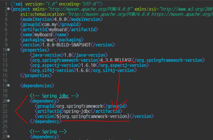SpringFramework - Oracle DB 연결하기 ( DataSource + Spring jdbc ) : 네이버 블로그