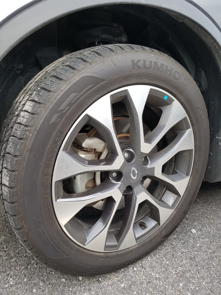 225 55 19 크루젠 프리미엄은 2018년 삼성 SUV QM6 OE인증 타이어 사이즈 : 네이버 블로그