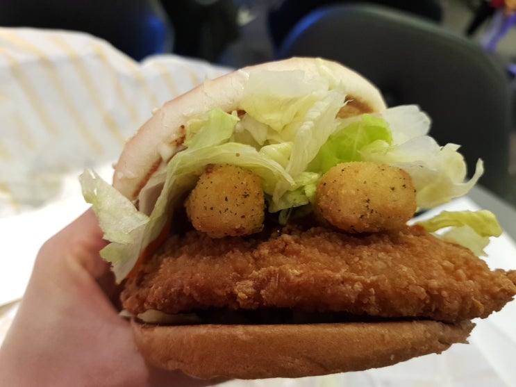 맥도날드 맥치킨모짜렐라 기억이 안나 2번 먹음 네이버 블로그