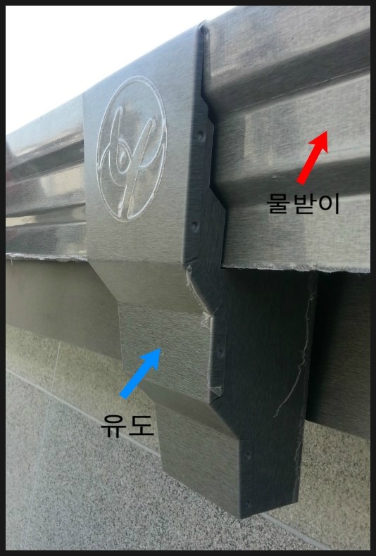 물받이 설치 및 자재 명칭 Sd패널 Eps 조립식판넬 샌드위치판넬 판넬견적문의 네이버 블로그