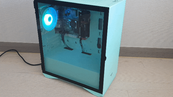 darkFlash DLM22 RGB 강화유리 (네오 민트) 사용기 : 네이버 블로그
