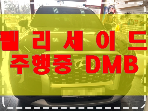 펠리세이드 주행중 DMB 보는방법 주행중 락해제 : 네이버 블로그