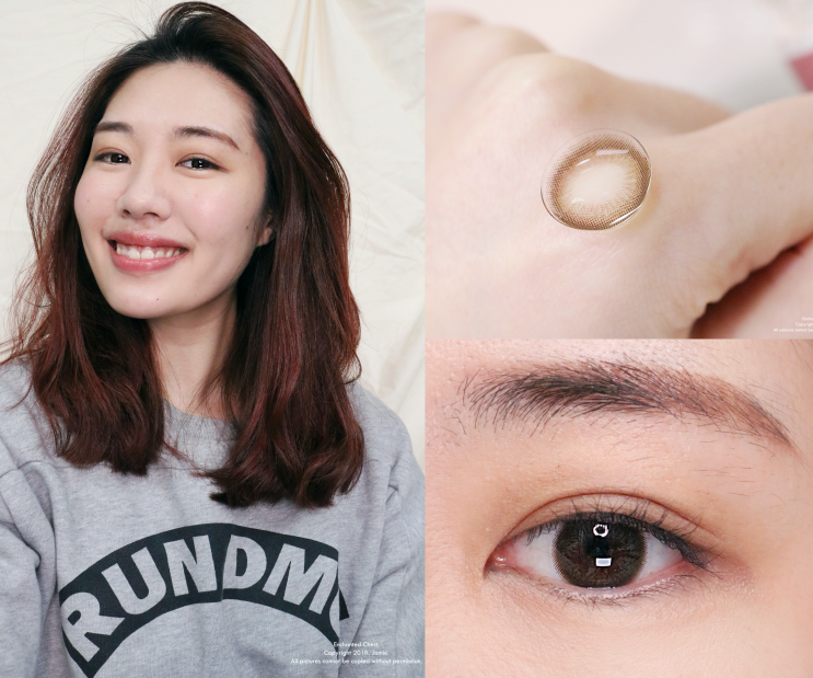 데일리렌즈로 완벽한 마렌느 초코렌즈 자연스러워요 네이버 블로그