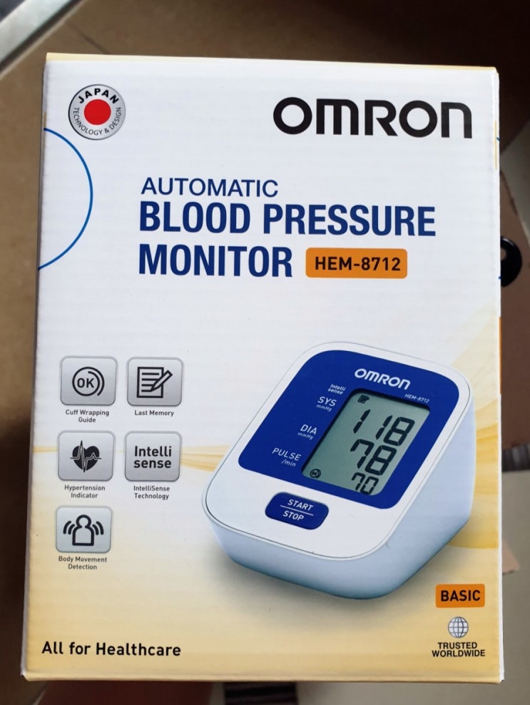 [오므론 혈압계] HEM-8712 구매후기 : 네이버 블로그