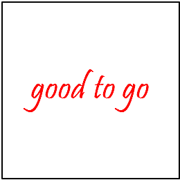 good to go 의미, 예문 : 네이버 블로그