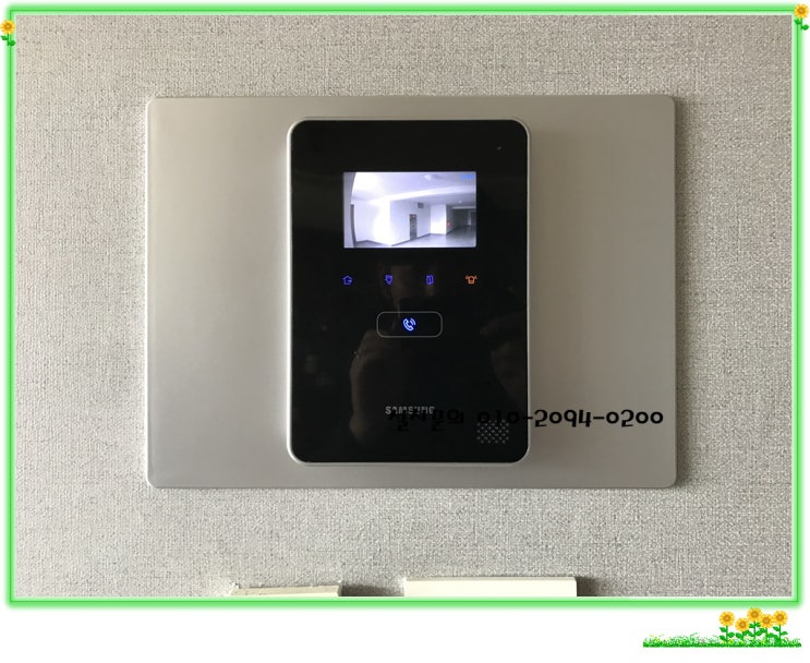삼성인터폰교체/인천 미추홀구 주안동 주안더월드스테이트아파트 삼성비디오폰SHT-3625교체설치 : 네이버 블로그