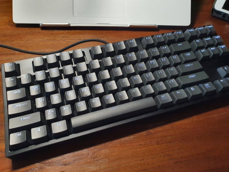 기계식키보드 COX CK87 네이비 게이트론 (갈축) 사용 후기! : 네이버 블로그