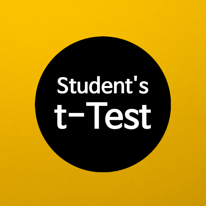 Student's t-Test Description : 네이버 블로그