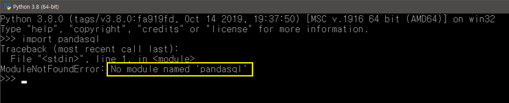 SQL 구문을 Python에서 사용하는 경우 pandasql을 사용하면 된다. : 네이버 블로그