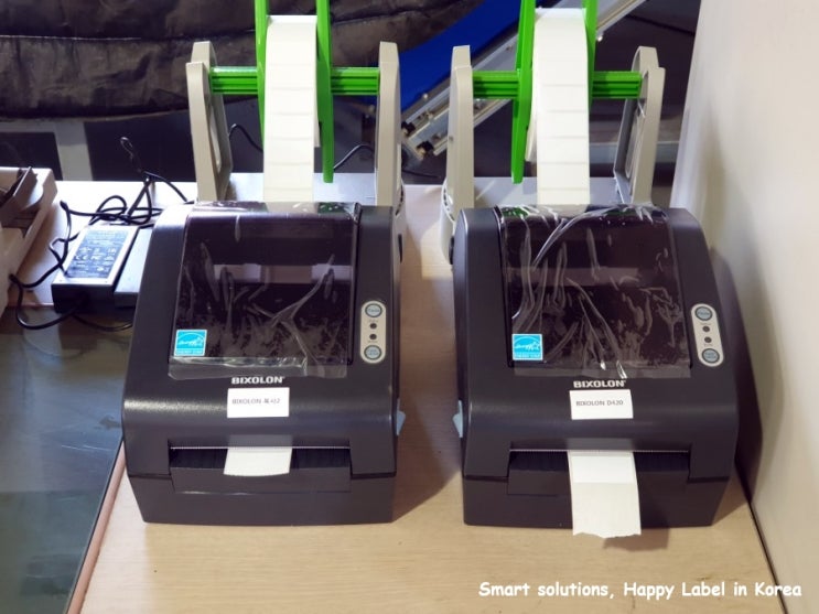 [빅솔론프린터] SLP-D420 감열 프린터 설치 / 구매는 라벨인코리아 : 네이버 블로그
