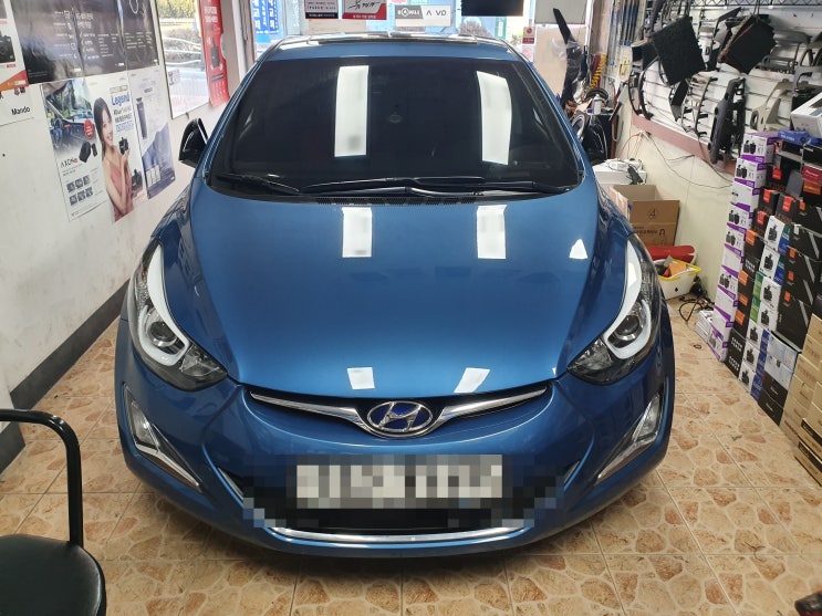 인천 더뉴아반떼 JY커스텀 T6000일채형매립 구형고장네비교체 : 네이버 블로그