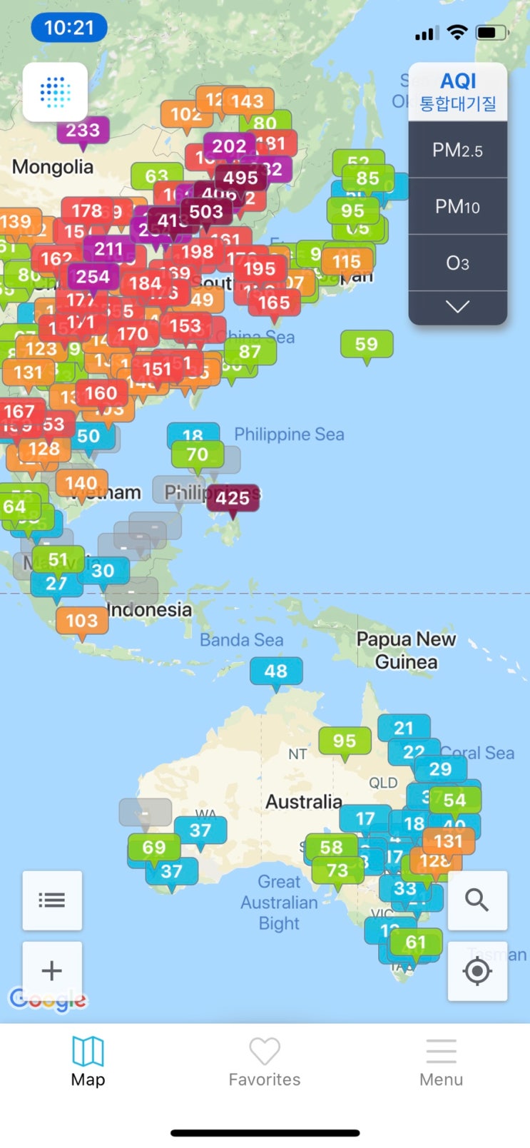 AQICN API 서버 장애는 부분적으로만 회복 : 네이버 블로그
