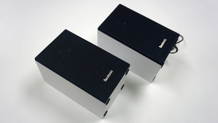 북쉘프 스타일의 가성비 블루투스 PC 스피커 앱코 비토닉 SP400BT 심플 리뷰 : 네이버 블로그