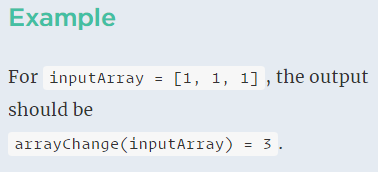 CodeSignal - 16 (arrayChange) : 네이버 블로그