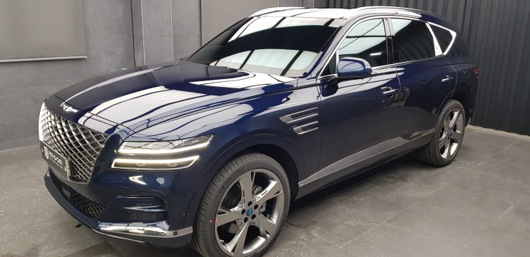 울산 gv80 로얄블루 신차검수 & 차량검사 : 네이버 블로그