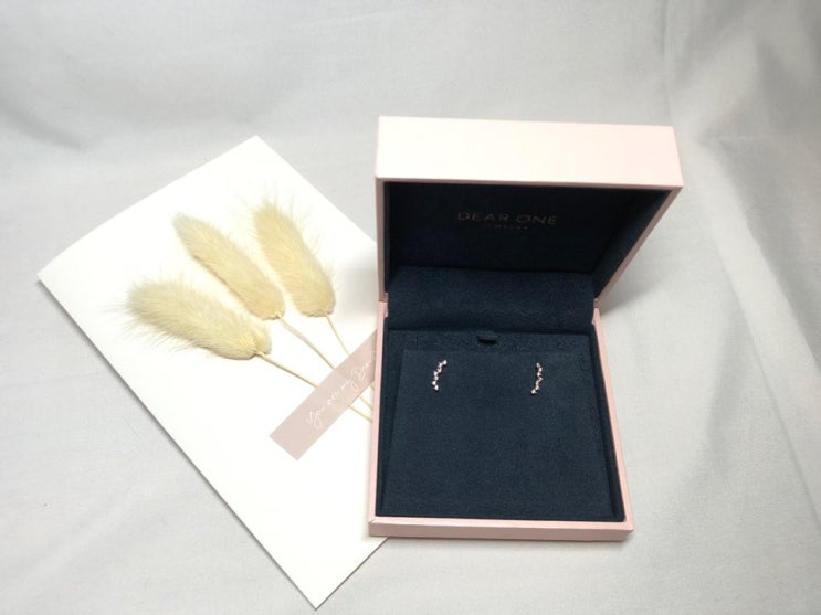 선물추천! 디어원 주얼리 여자친구,졸업,입학선물 등으로 딱이야!! (스톤커브 14k 귀걸이) : 네이버 블로그