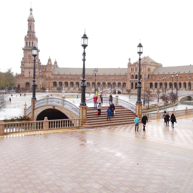 세비야 신혼여행 2 스페인 광장plaza De España 대성당 맛집에서 점심 식사 네이버 블로그