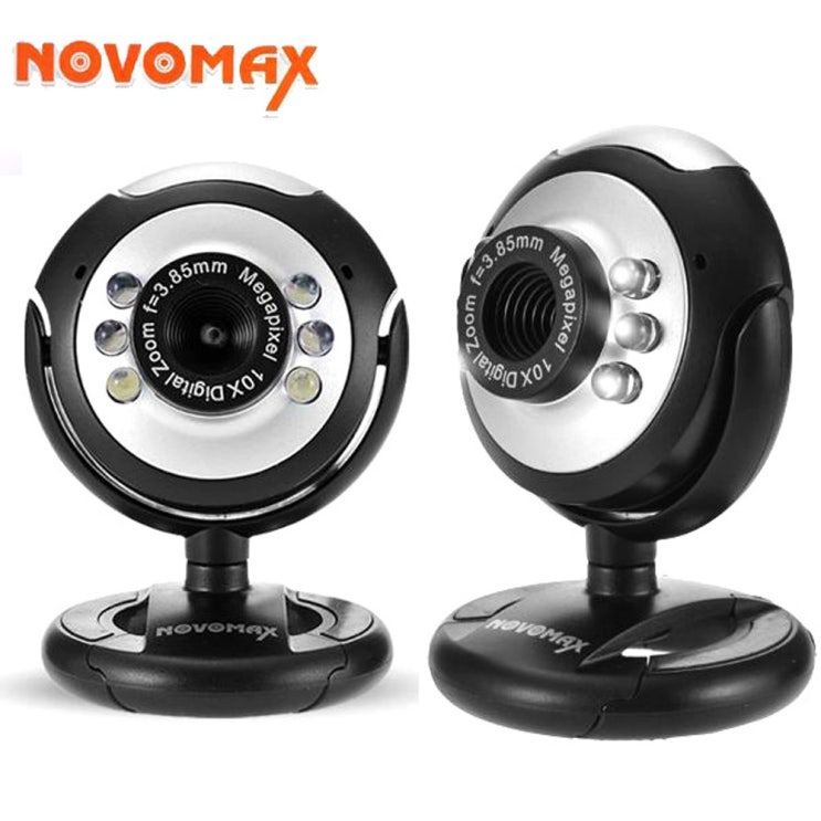 NOVOMAX 화상카메라 웹캠 1.3메가픽셀 6개LED, 블랙, NC-150 : 네이버 블로그