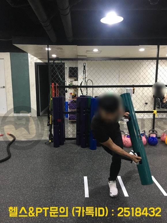 [춘천 헬스,PT 전문 - 휘트니스플러스] 바이퍼를 이용한 전신 운동! 바이퍼 아이스 스케이터(ViPR Ice skaters ...