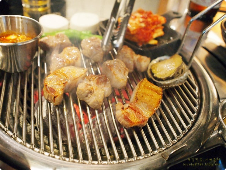 신논현 고기집 제주육 오겹살 목살 육즙 팡팡 터지는 맛집 네이버 블로그