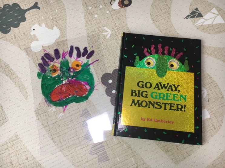 Go away big green monster 영어그림책 독후활동 (feat. Bri 언니) : 네이버 블로그