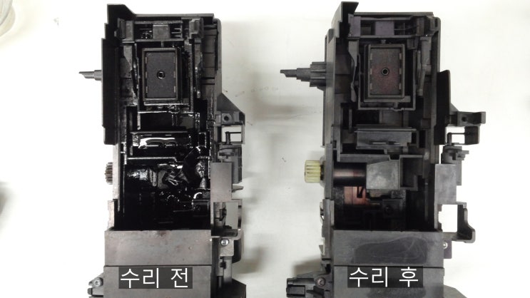 분당프린터수리 수원프린터수리 기흥프린터수리 Hp6700 인쇄불량 인쇄시가로줄생김 프린터헤드수리 네이버 블로그