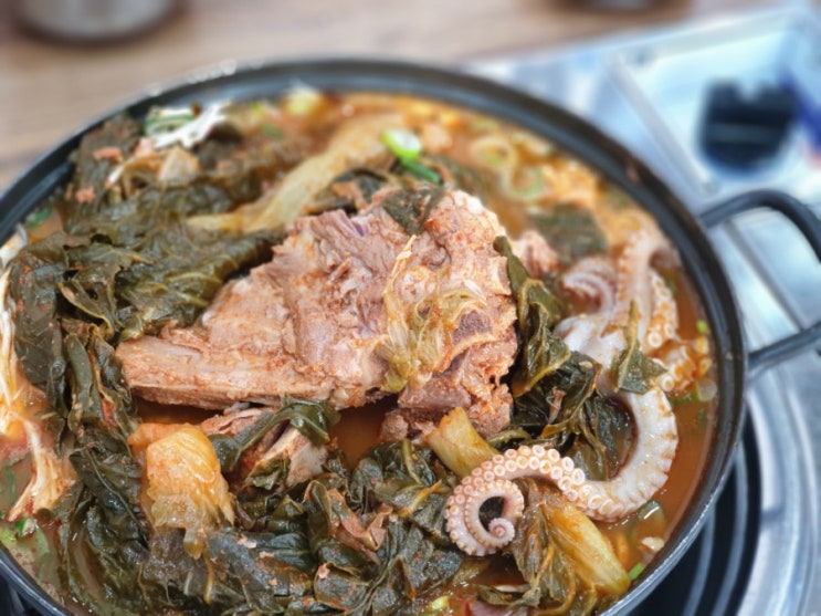 창원 맛집 가음동 맛집 감자탕을 주문하면 산낙지 서비스 핵이득 삼형제감자탕 00 네이버 블로그