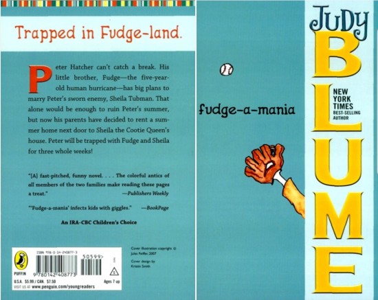 Fudge-a-Mania 독후활동 자료 : 네이버 블로그