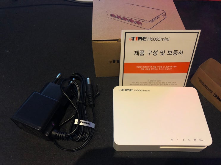 [IPTime] H6005 mini 기가 허브 : 네이버 블로그