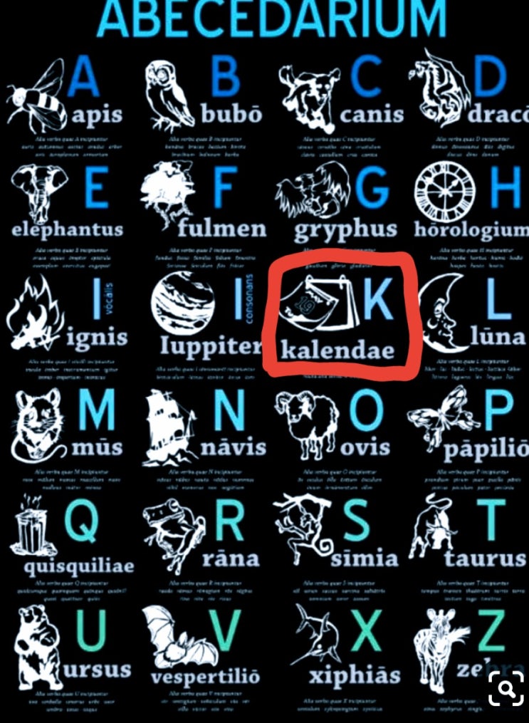 로마자 C, K, Q와 kalendae : 네이버 블로그