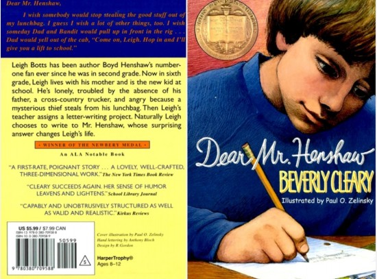 Dear Mr. Henshaw 독후활동 자료 : 네이버 블로그