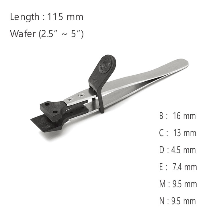 Wafer Handling Tweezer(고정밀 웨이퍼용 트위저, SIPEL®,SI-T1390W-SA) : 네이버 블로그