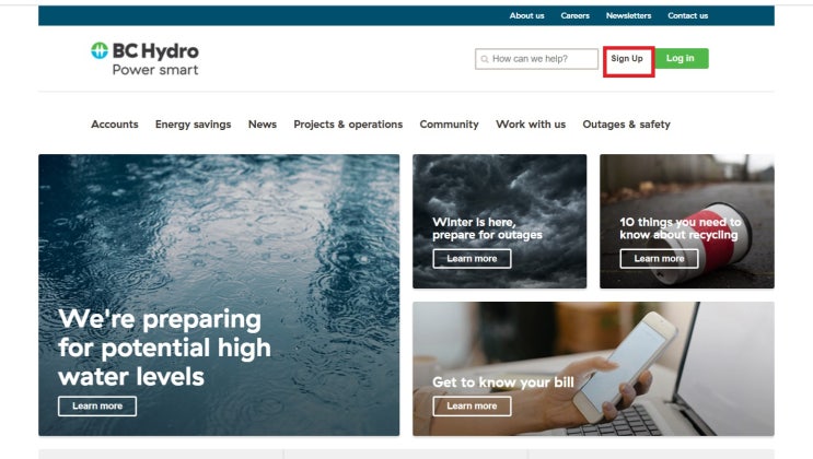 [밴쿠버일상]BC Hydro 신청하기 : 네이버 블로그