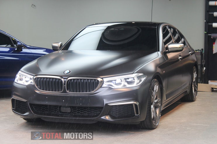 BMW G30 M550D X Drive Black Satin Wrap : 네이버 블로그