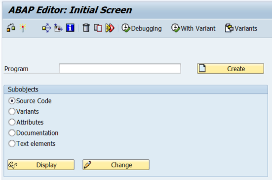 [ABAP 기초] ABAP 첫 프로그램 만들어 보기 : 네이버 블로그