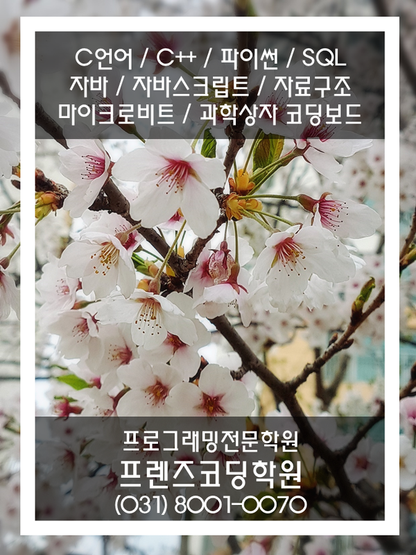 수원 프로그래밍학원 프렌즈코딩학원 2020년 1학기 학기 중 시간표 안내 수원 용인 화성 병점 오산 동탄 의왕 군포