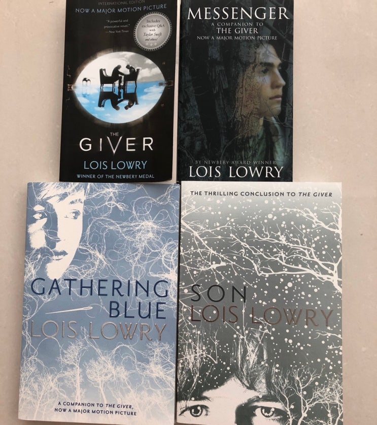 The Giver , Gathering Blue, Messenger, Son by Lois Lowry : 네이버 블로그