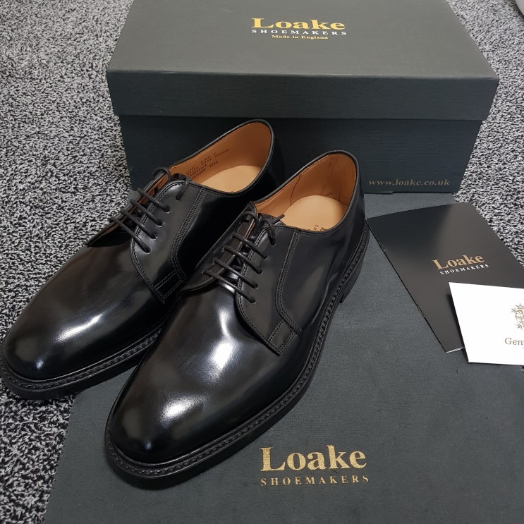 Loake 771B 구매리뷰 :: 로크 더비슈즈 / 남자 구두 추천 / 사이즈팁 : 네이버 블로그