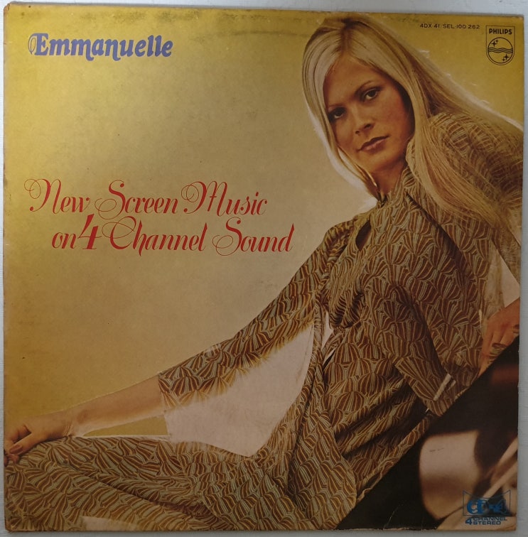 NEW SCREEN MUSIC ON 4 CHANNEL SOUND (EMMANUELLE) '76년 LP : 네이버 블로그